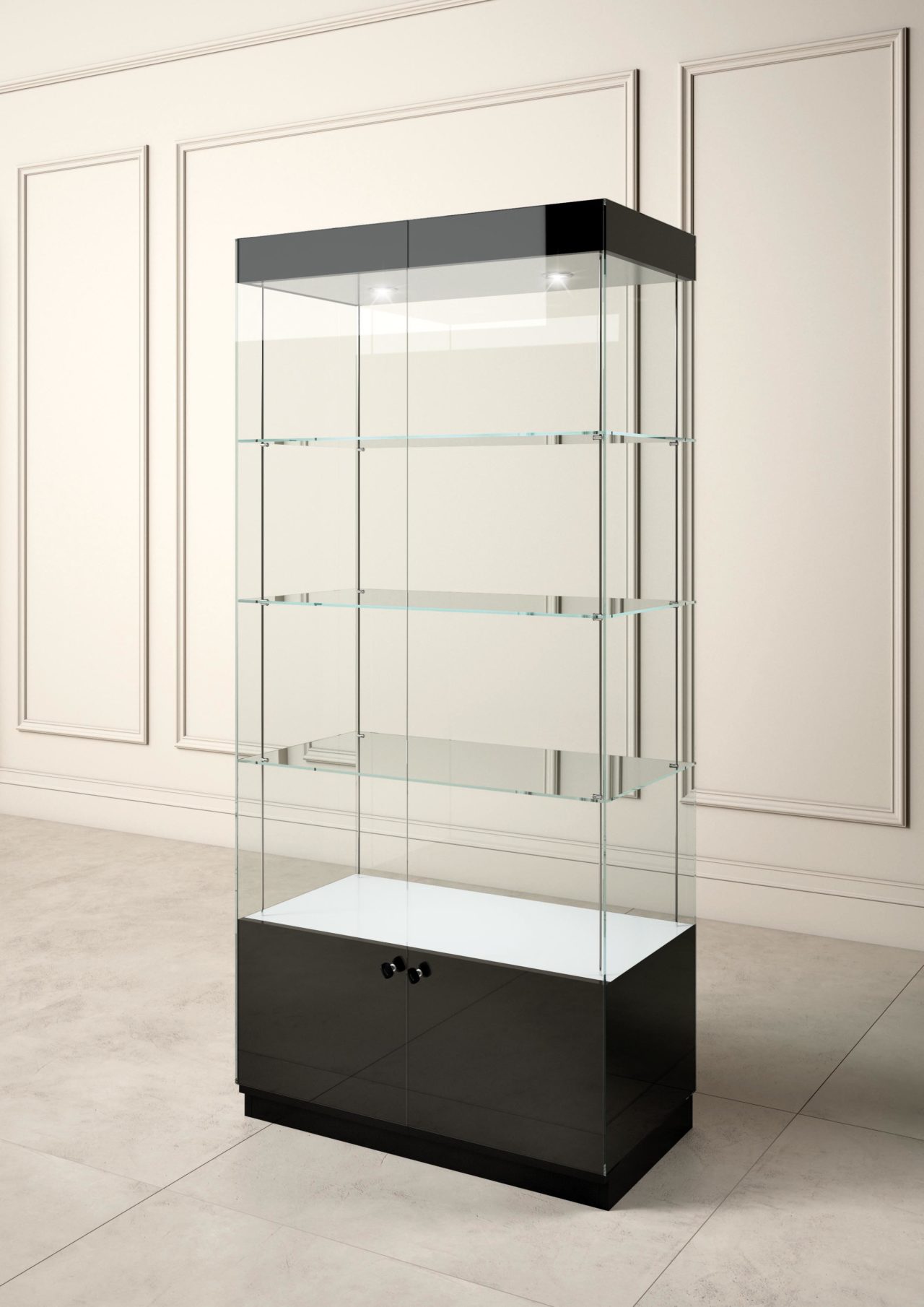 Beleuchtete Vitrinen - Raumbauer.ch